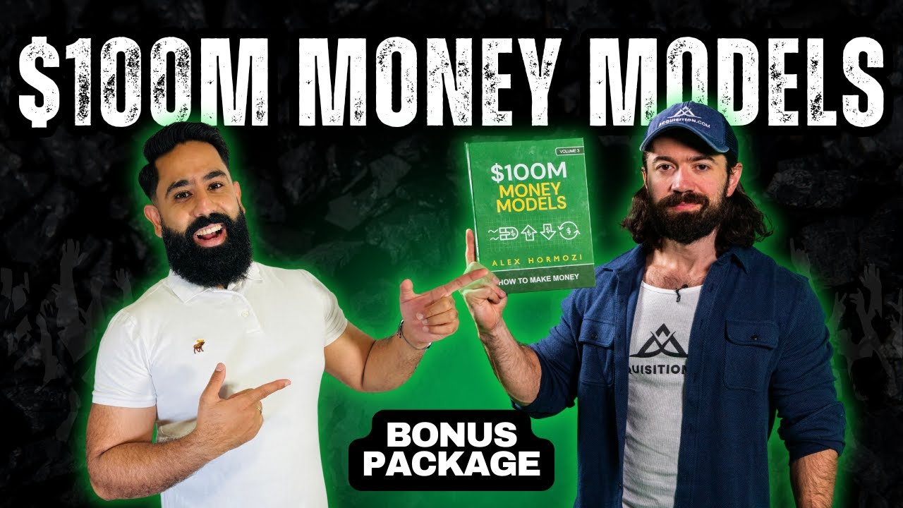 $100M MONEY MODELS BONUS PACKAGE (Alex Hormozi's New Book) - YouTube