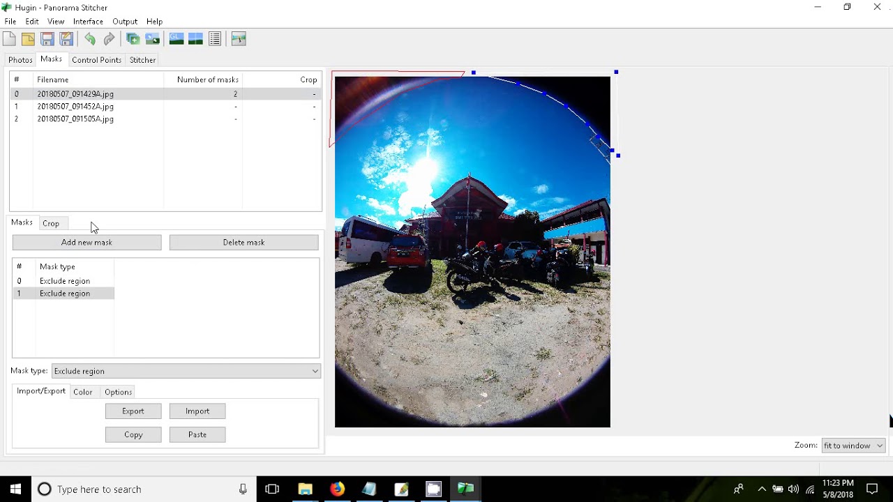 Kogan 360 Panorama, free Hugin software. - YouTube