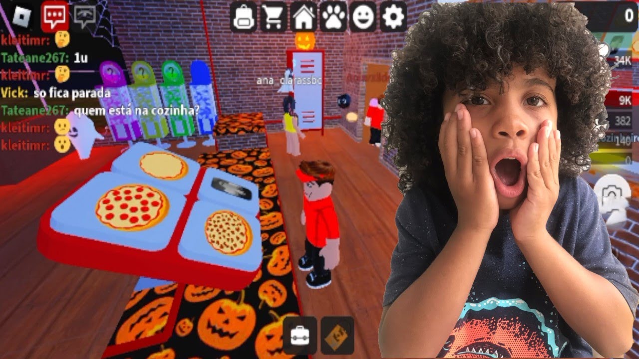 ROBLOX TOTY E RICO JOGANDO TRABALHE EM UMA PIZZARIA - YouTube