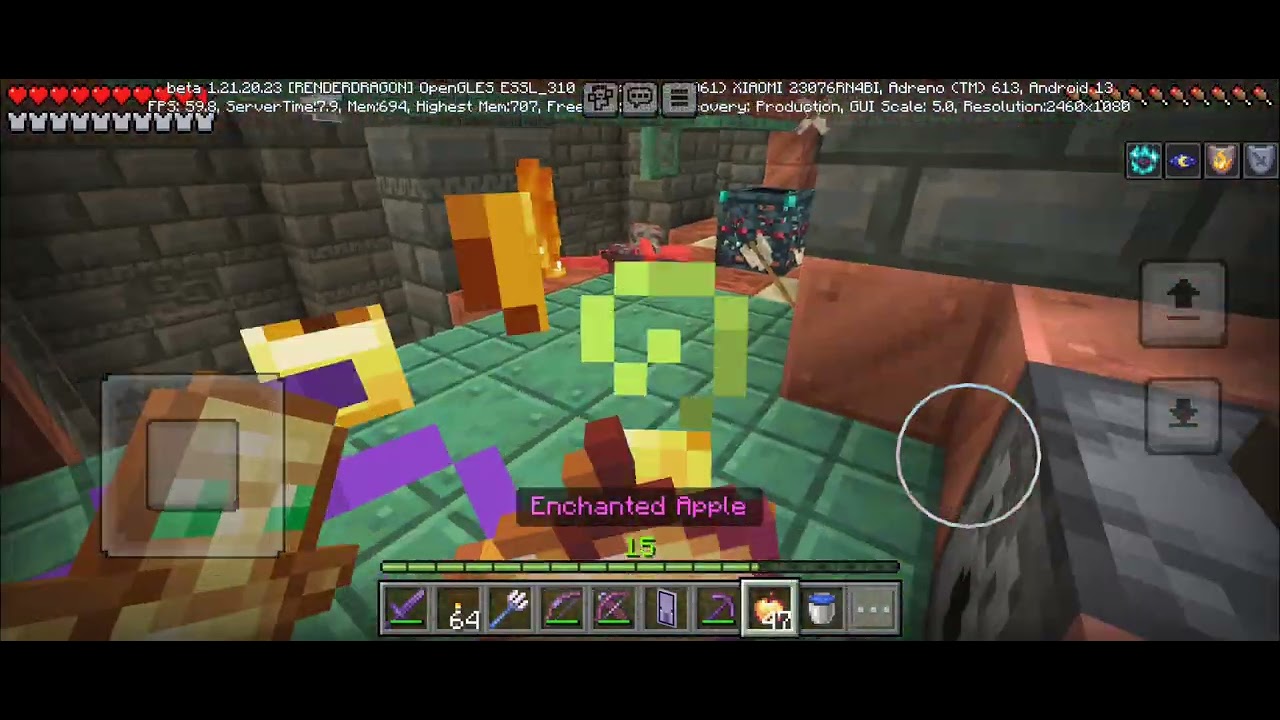 Minecraft #2 Trying to find the Heavy Core to craft the Mace in Trial ...