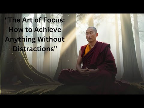 The Art Of Focus ; How to Achieve Anything Without Distraction - YouTube