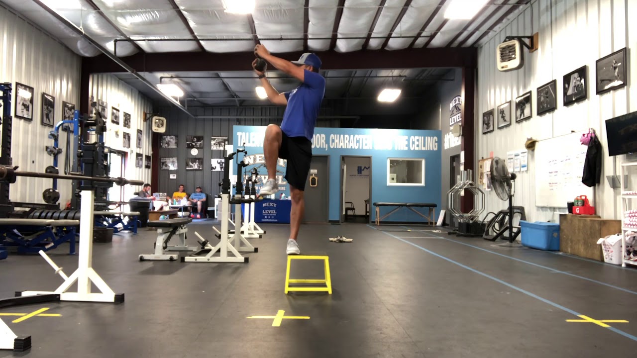 Rotational Step Up With Chop - YouTube