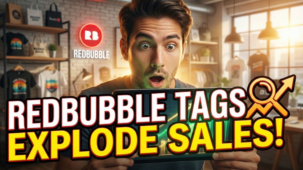 Mastering Redbubble Tags: The Ultimate Guide to Increase Sales - YouTube