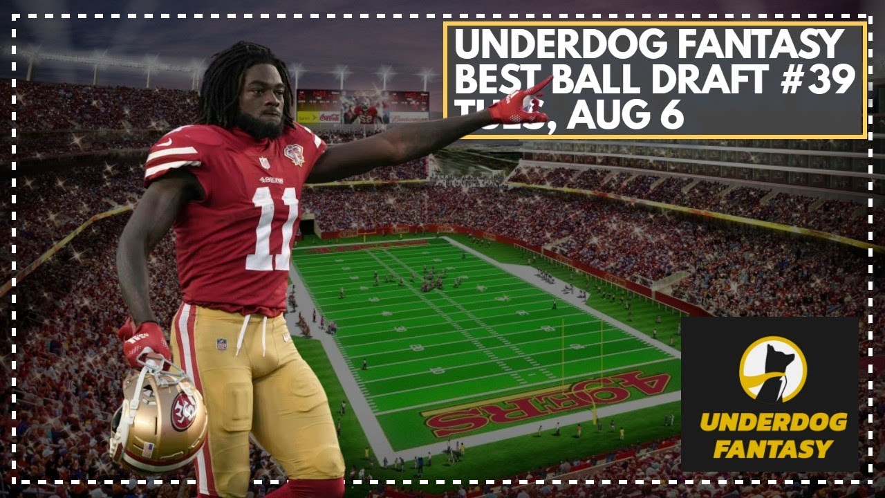 Underdog Fantasy NFL Best Ball Draft #39 - YouTube
