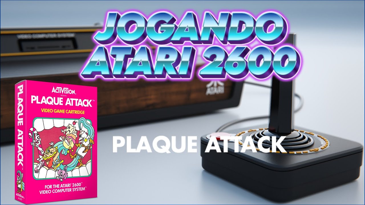 Plaque Attack (Activision, 1983): Jogando Atari 2600 - YouTube