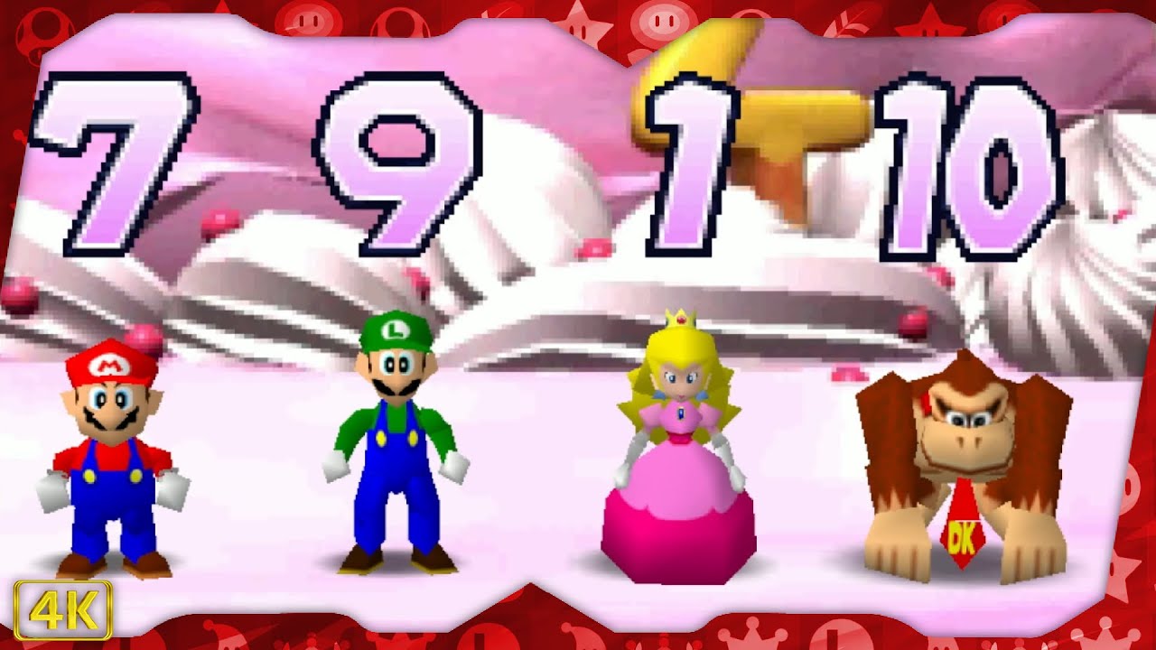 Mario Party for N64 ⁴ᴷ Peach's Birthday Cake (Mario gameplay) - YouTube