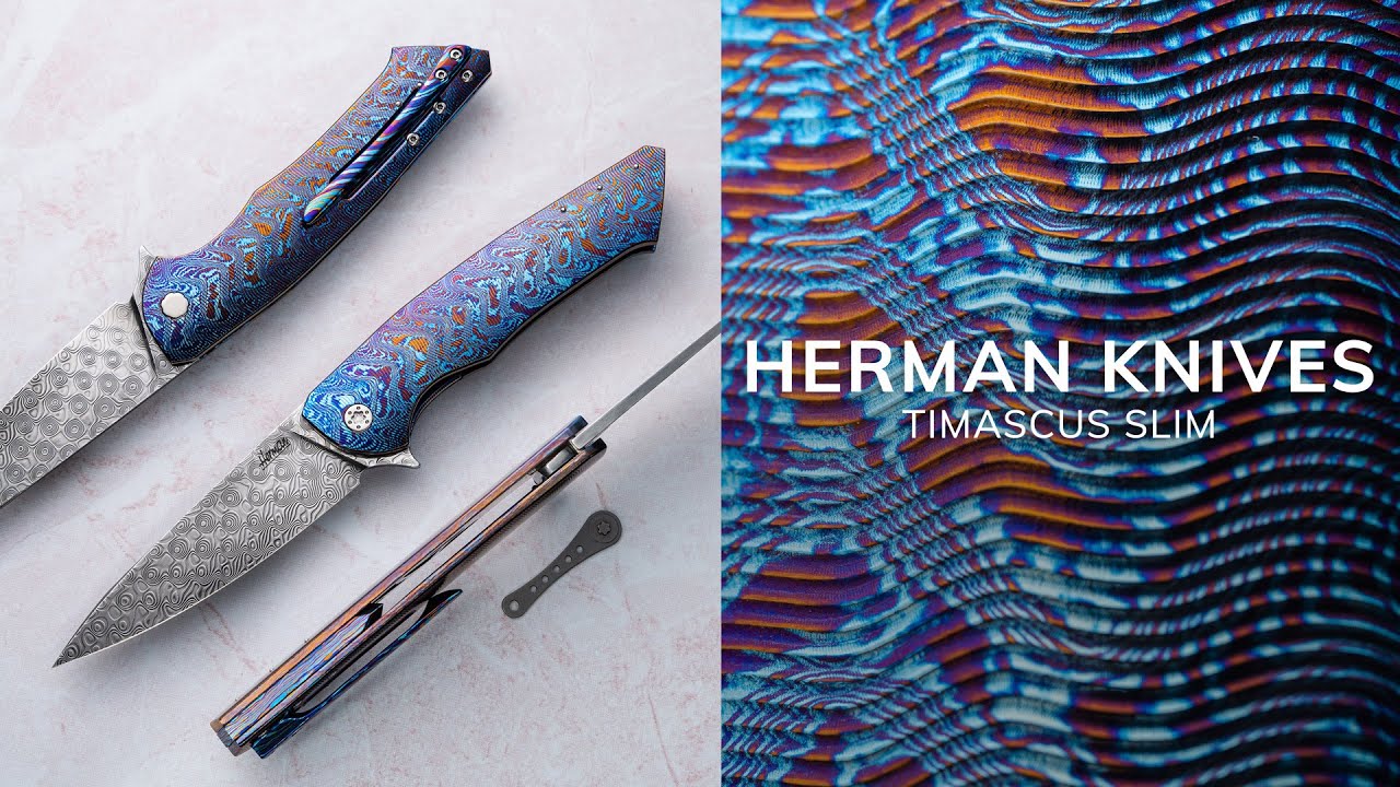 FOLDING KNIFE FOLDER SLIM 14 TIMASCUS BALBACH DSC INOX HERMAN - YouTube