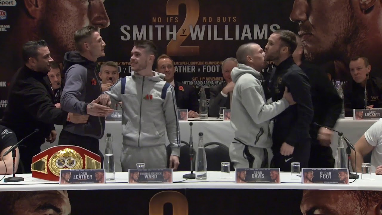 HILARIOUS! Josh Leather & Glenn Foot nearly come to blows - Sean Davis ...