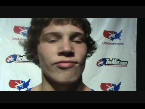 Cadet Freestyle 135 lbs. champion Alex Dieringer of Wisconsin - YouTube