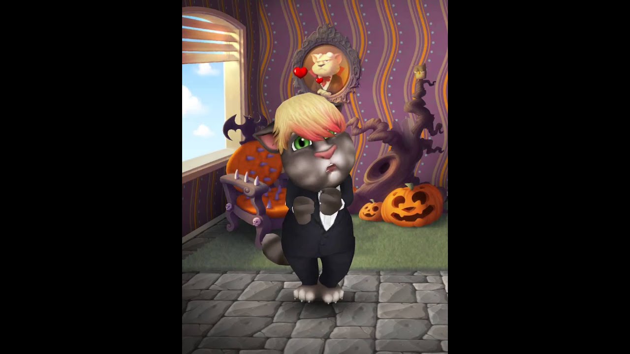 [My Talking Tom] Tom scared - YouTube