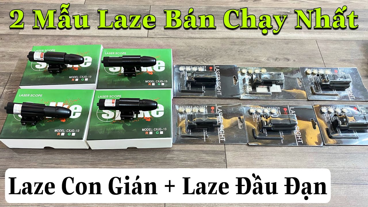 Top 2 Mẫu Laze Bán Chạy Nhất Thị Trường | Laze Đầu Nhọn Có Sạc Pin ...