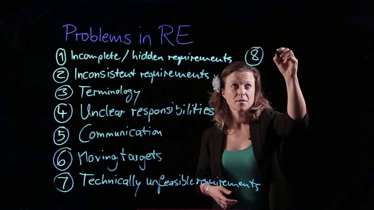 Requirements Engineering lecture 3: challenges - YouTube