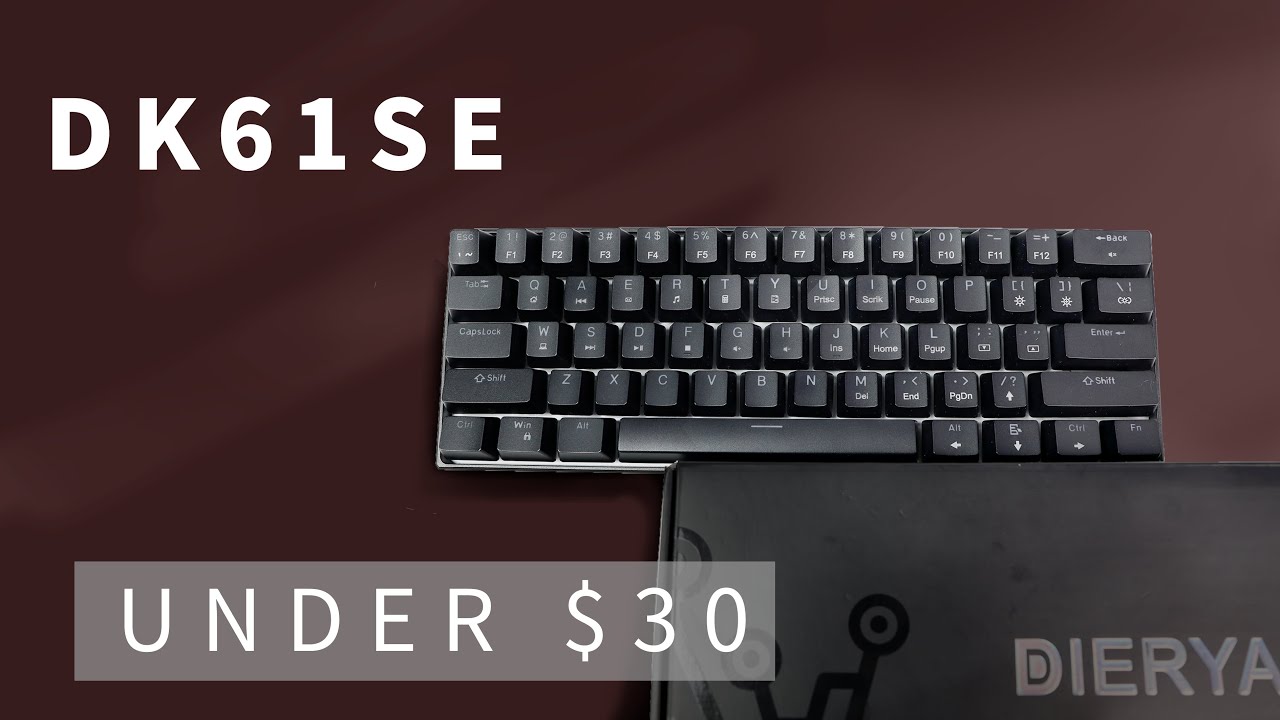 Another Blast| Dierya DK61SE Mechanical keyboard#shorts - YouTube