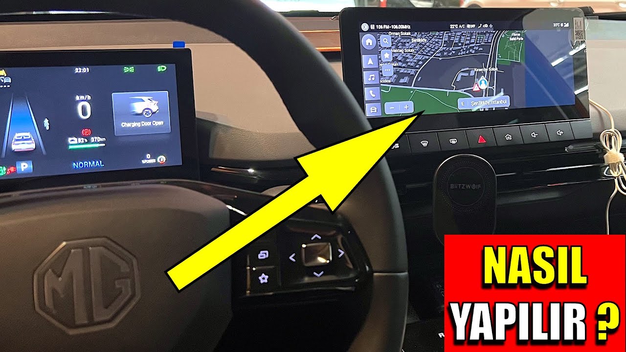 2023 MG4 Luxury Navigasyonu NASIL Aktif Edilir? - YouTube