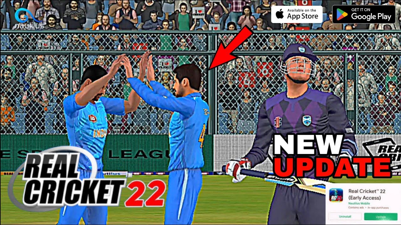 Real Cricket 22 | Real Cricket 22 New Update | Rc 22 | Rc 22 New Update ...