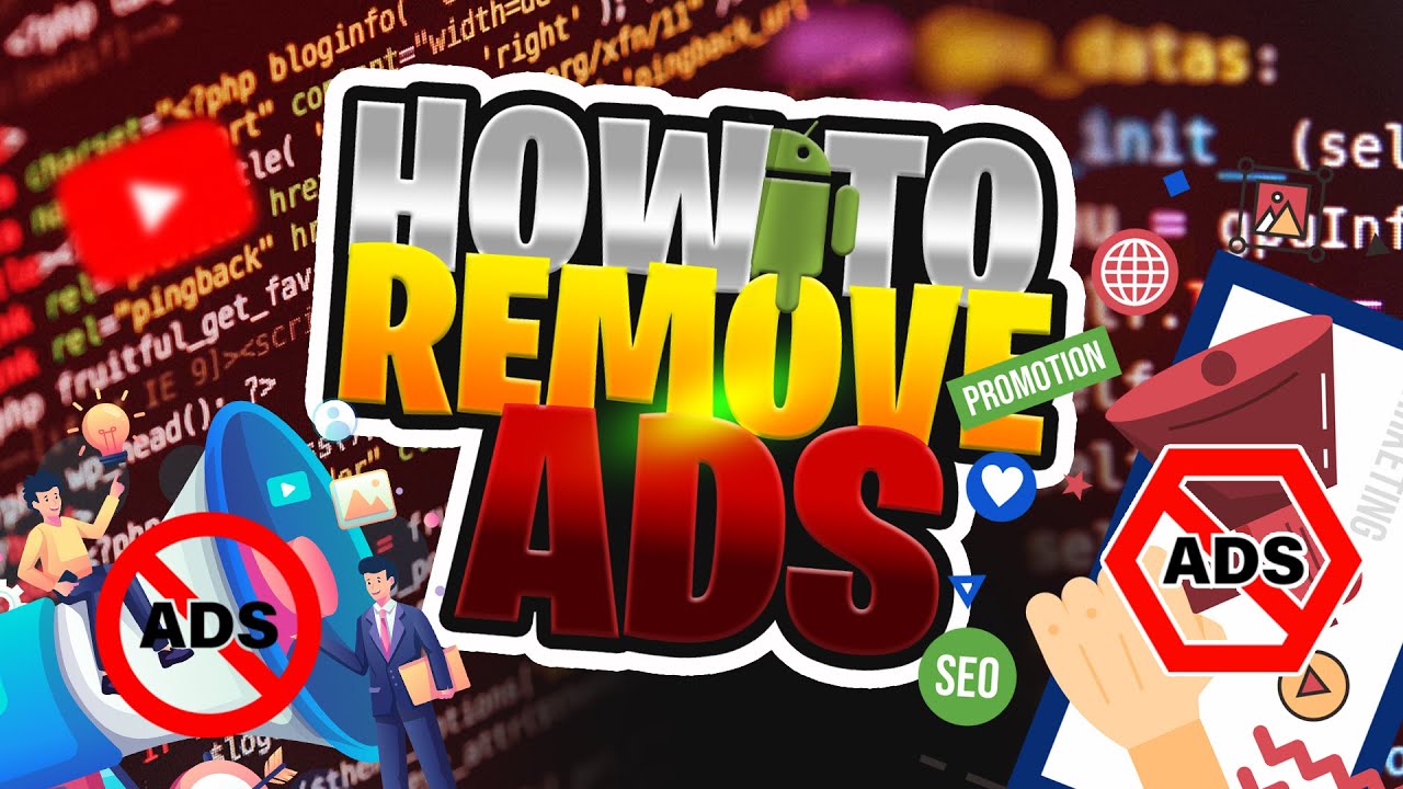 How to remove Ads from any app - YouTube