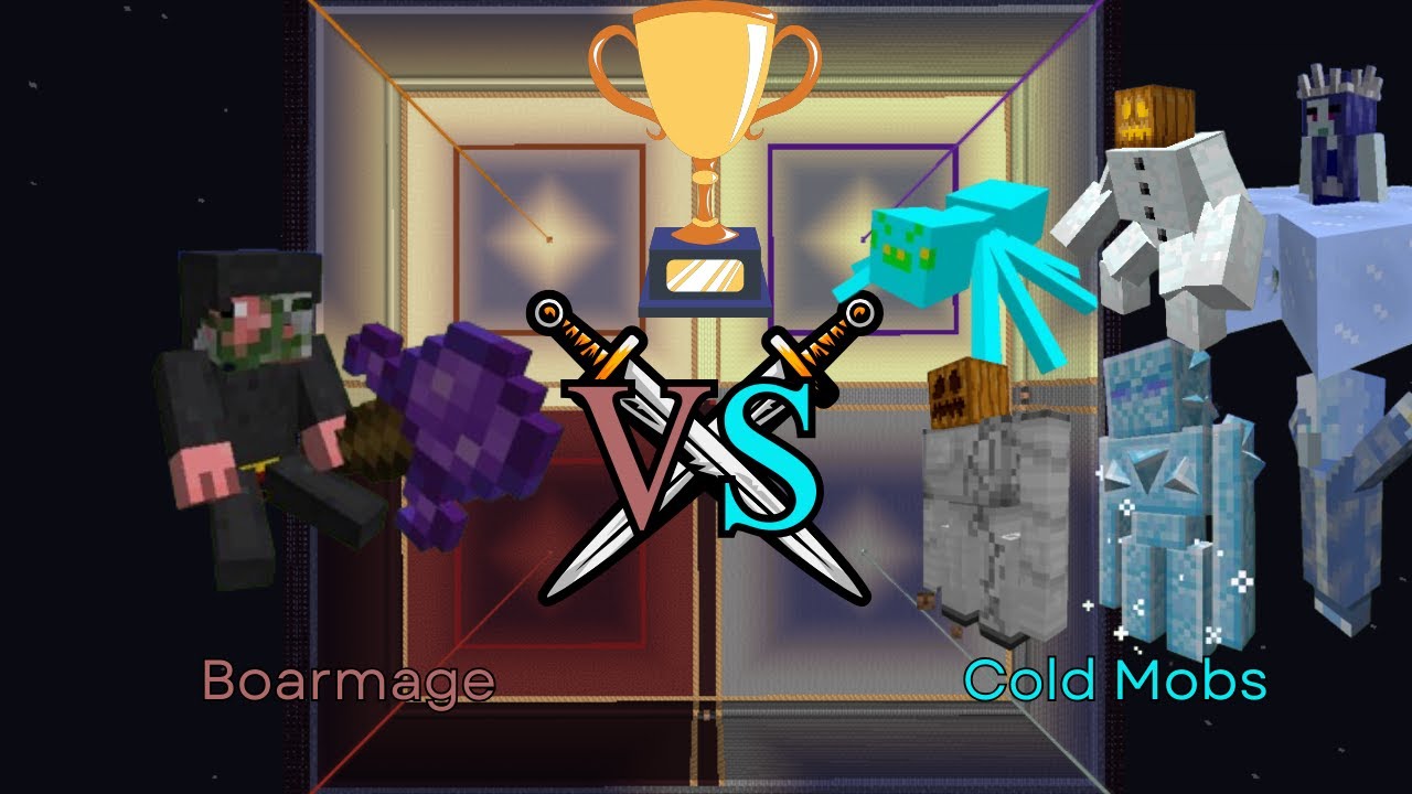 Boarmage vs Cold Mobs | Minecraft 1.12.2 - YouTube
