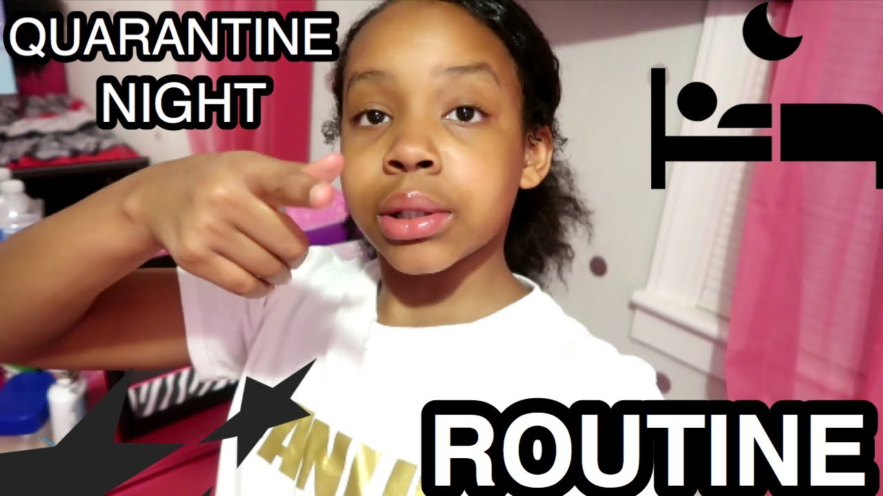 QUARANTINE NIGHT ROUTINE - YouTube