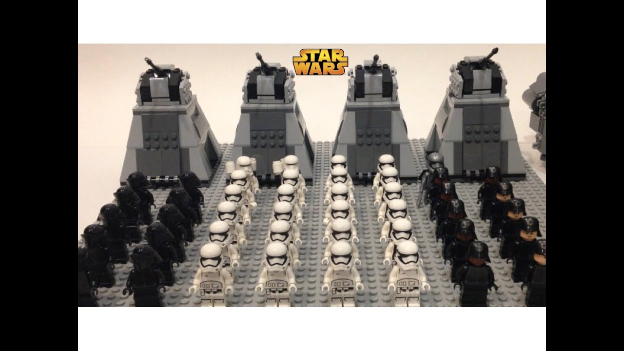 Lego Star Wars The Force Awakens - First Order Army Update 2 - YouTube
