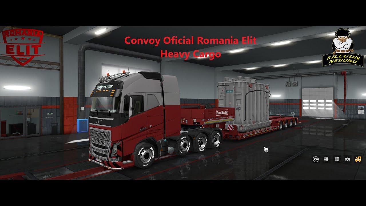 🔴 ★ 𝕃 𝕀 𝕍 𝔼 ★Convoy Oficial Romania Elit Heavy Cargo16/05/2020★ #96/ ...