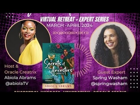 Secrets of the Ancestors Fest with Spring Washam - YouTube