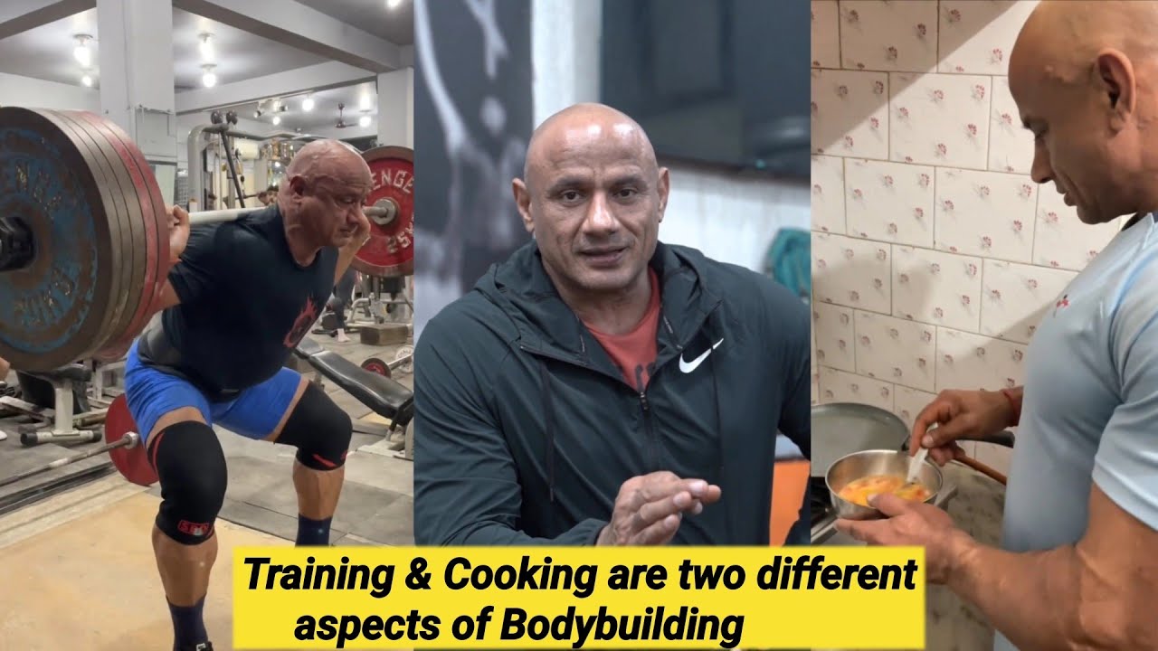 Training & Cooking are two different aspects of bodybuilding # ...