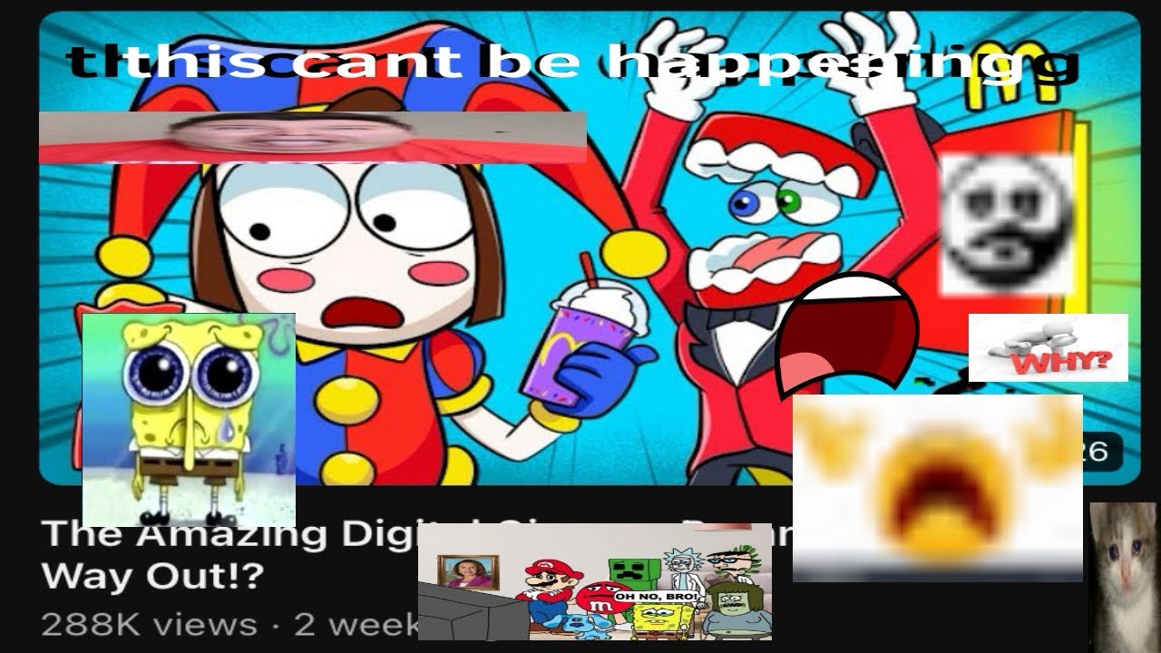 Me seeing TADC being content farmed - YouTube