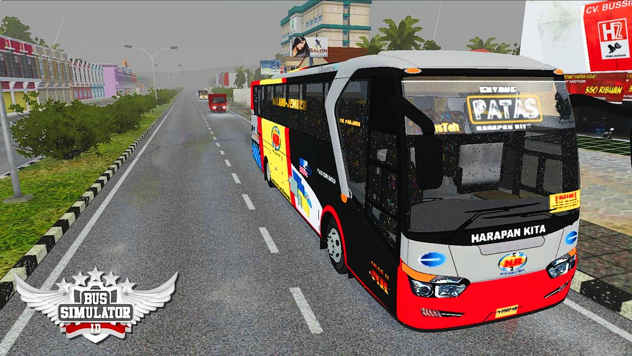 MOD BUSSID Terbaru 2022 BUS NR SR1 OLD KULER FULL ANIMASI - Bus ...