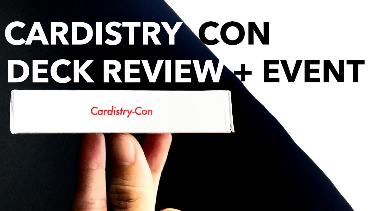 Cardistry-con Talk + Playing Cards Review + GIVEAWAY - YouTube