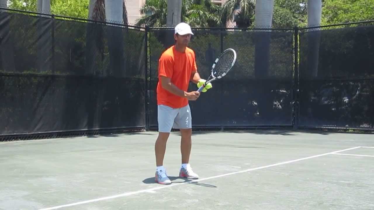 Tennis Tip: Forehand Ground Stroke - YouTube