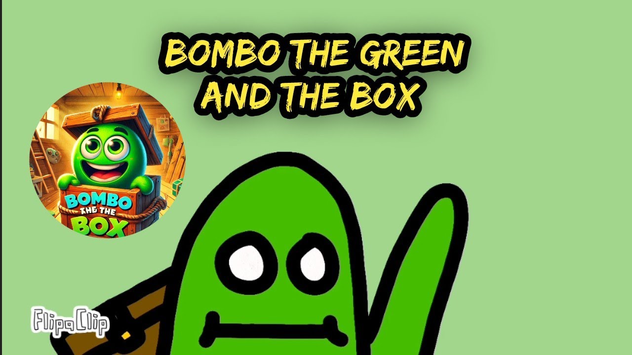 Bombo the Green and the Box : The First Attempt 🟢📦1️⃣ cartoon for kids ...