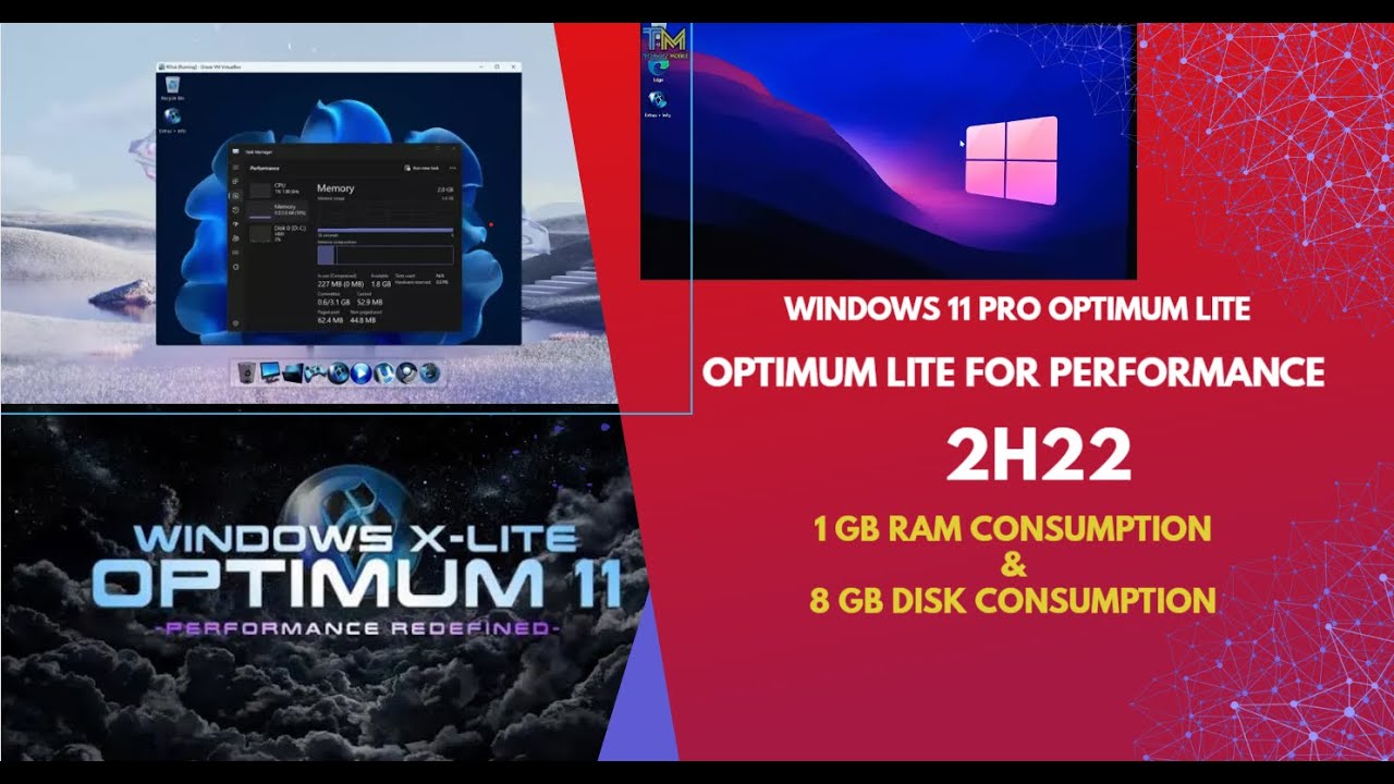 WINDOWS 11 PRO OPTIMUM VERSION || CUSTOM WINDOWS BUILD FOR PERFORMANCE ...