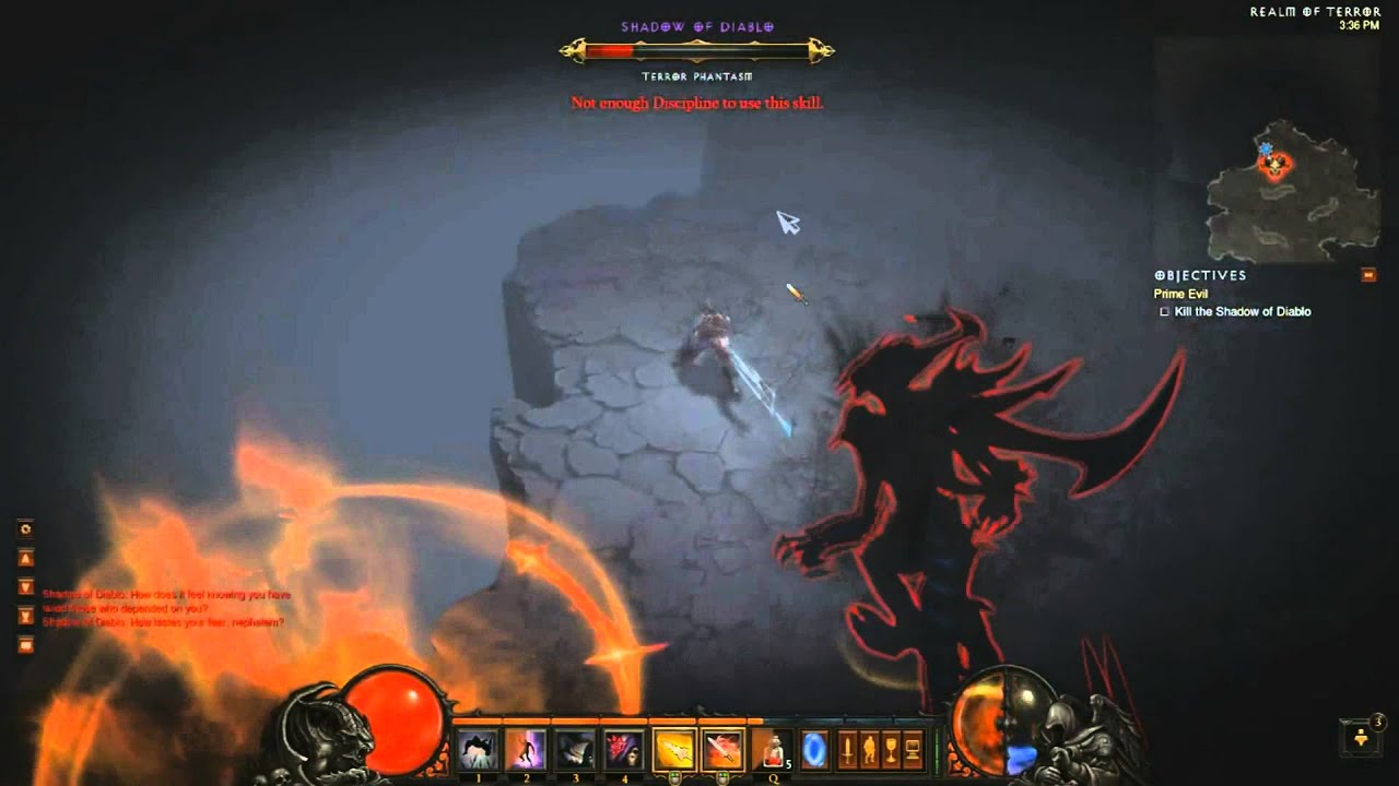 Diablo 3 Final Boss Fight Solo - YouTube