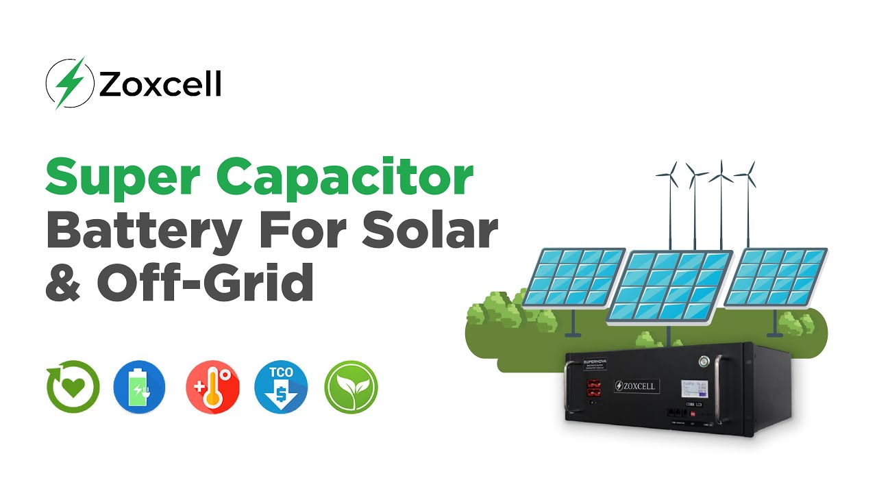 Energy Storage Solution: Graphene-based Supercapacitor batteries Module ...