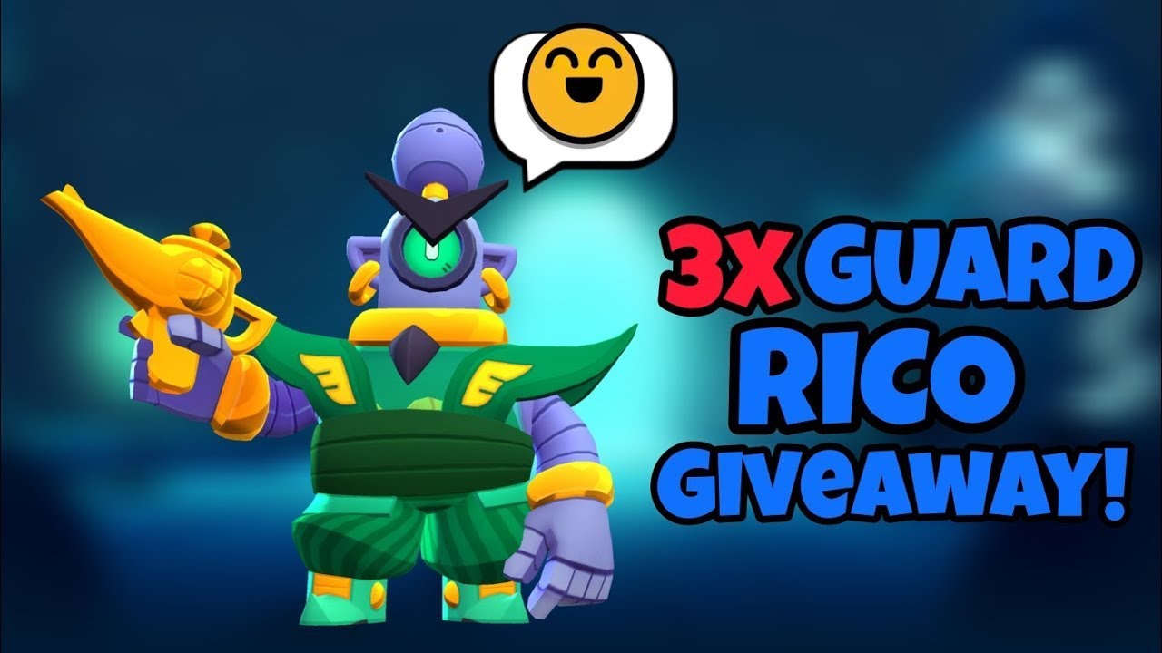 3x GUARD RICO GIVEAWAY!🍀🎁🔥 #supercellpartner #giveaway - YouTube