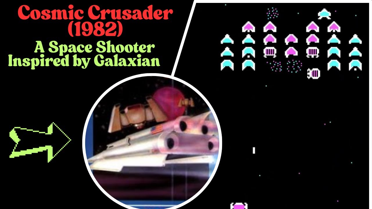 Cosmic Crusader (1982) – A Space Shooter Inspired by Galaxian - YouTube