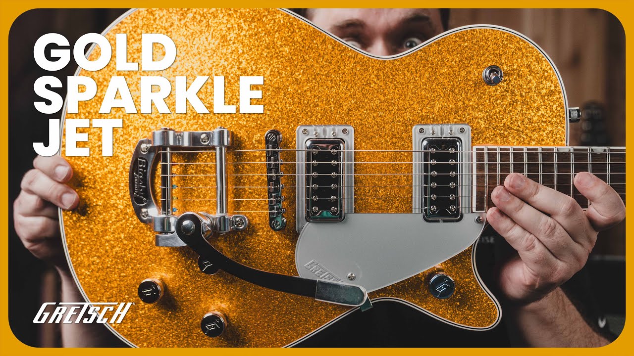 Gretsch G5230T Electromatic Sparkle Jet FT Single-Cut with Bigsby ...