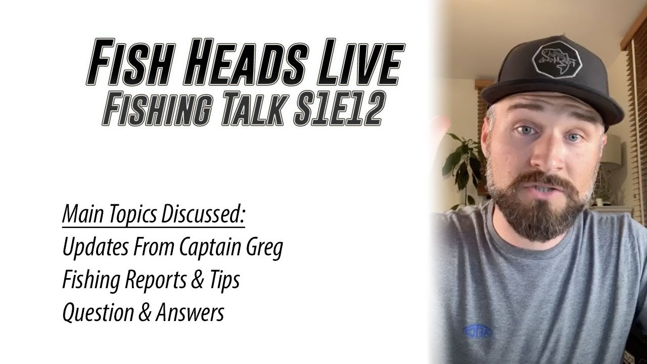 Fish Heads Live S1E12 Fishing Tackle Q&A - YouTube