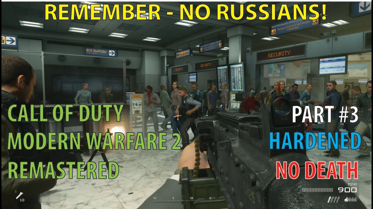 Call of Duty - Modern Warfare 2 Campaign Remastered Part 3 | No ...