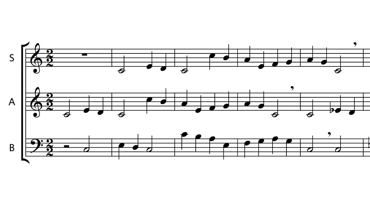 Choral Warm-Up in Major and Minor with Octave Leap - YouTube