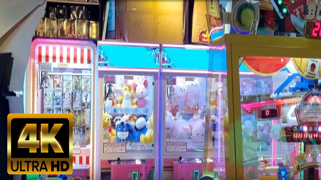 Cow Play Cow Moo - Arcade - Walking Tour — Singapore [4K Video] - YouTube