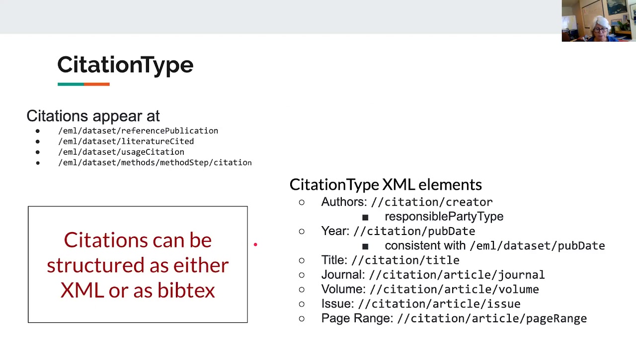 Ecological Metadata Language EML 2.2: Overview of new features - YouTube