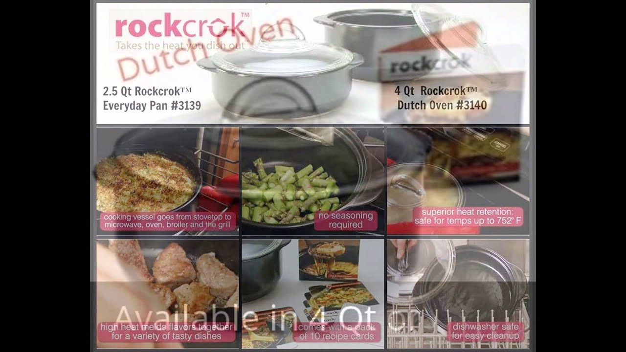 The Amazing NEW RockCrok from The Pampered Chef - YouTube