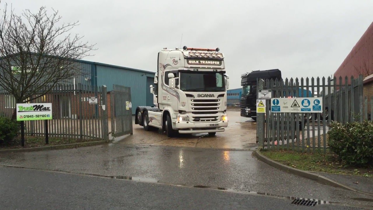 SCANIA R520 V8 - Bulk Transfer - TruckMaxed - YouTube