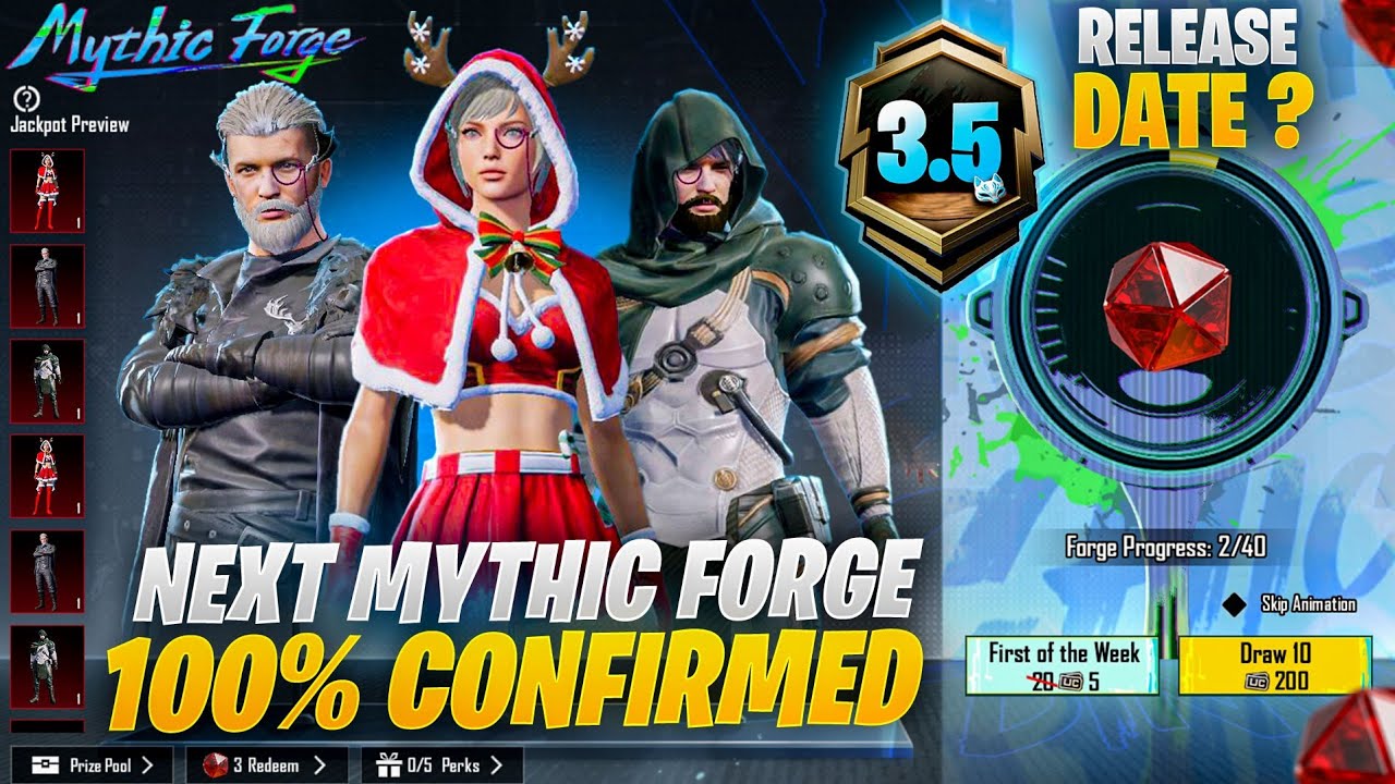 Next Mythic Forge 100% Confirmed | All Mythic Outfit With Emotes 😍 ...