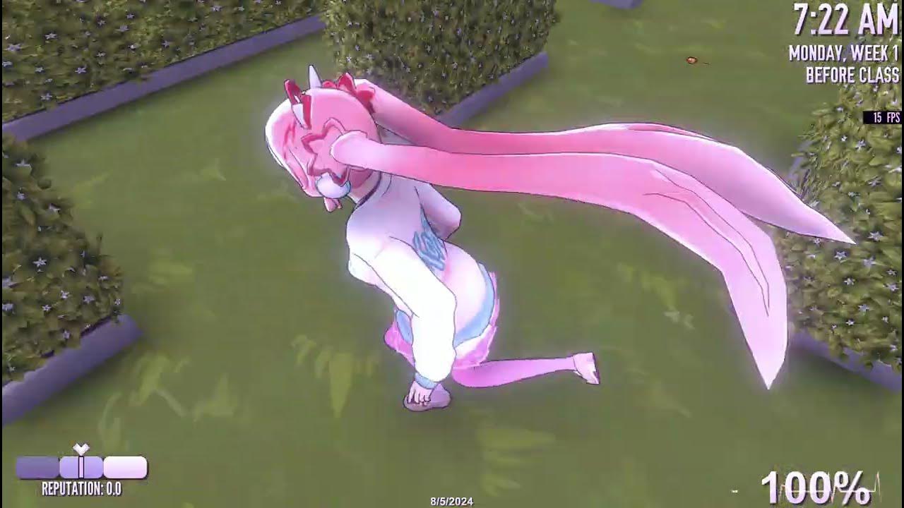 Yandere Simulator: Attempting to make Senpai reject Osana - Monday - YouTube