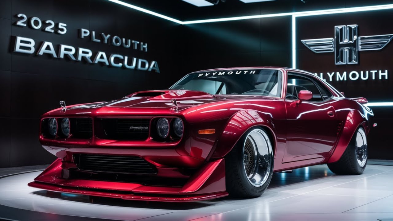 2025 Plymouth Barracuda: Retro Muscle Reloaded with Next-Gen Tech ...