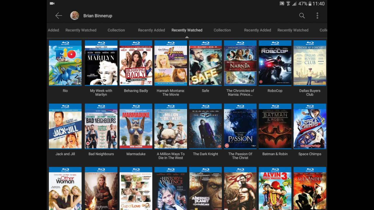 My Movies 2 for Android - Friends Feature - YouTube