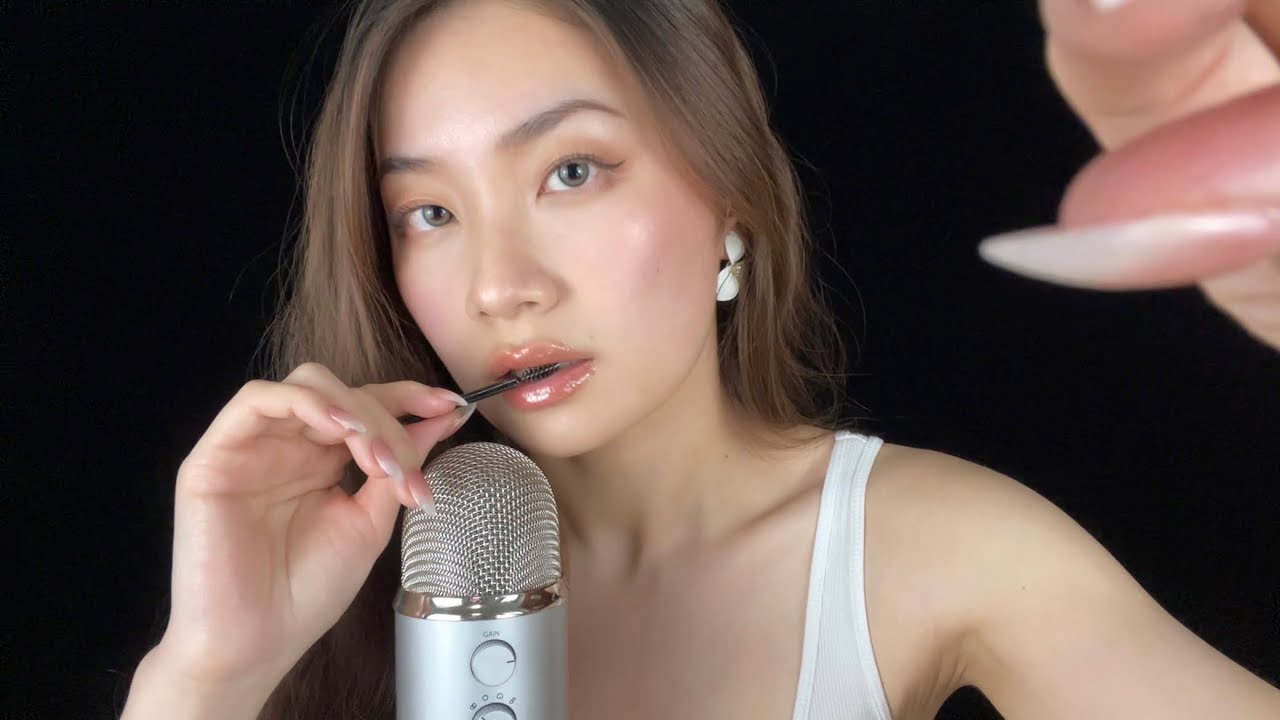 ASMR Personal Attention with Spoolie Nibbling & Inaudible Whispering - YouTube