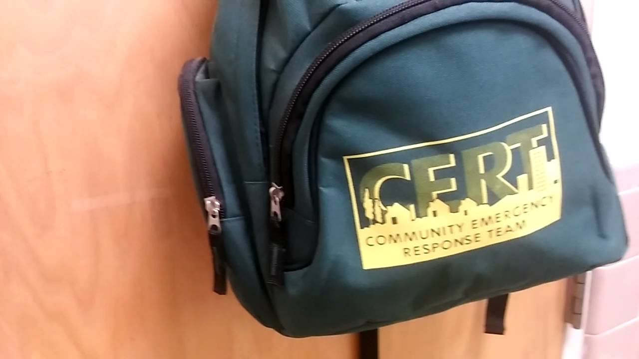 CERT bag, complete embaresment (and) real trash - YouTube